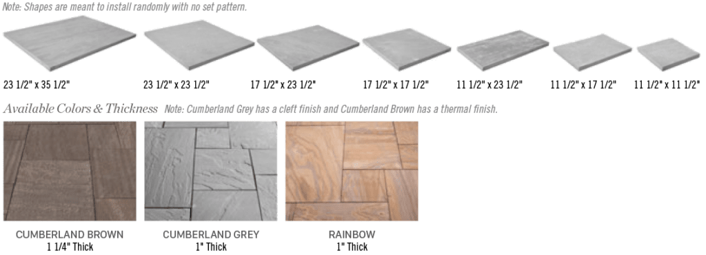 Buy Cambridge Natural Stone 7-Pc. Pattern Design Kit —Long Island, NY ...