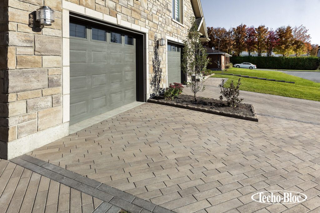 Techo-Bloc Driveway - Astro Masonry, Long Island, NY