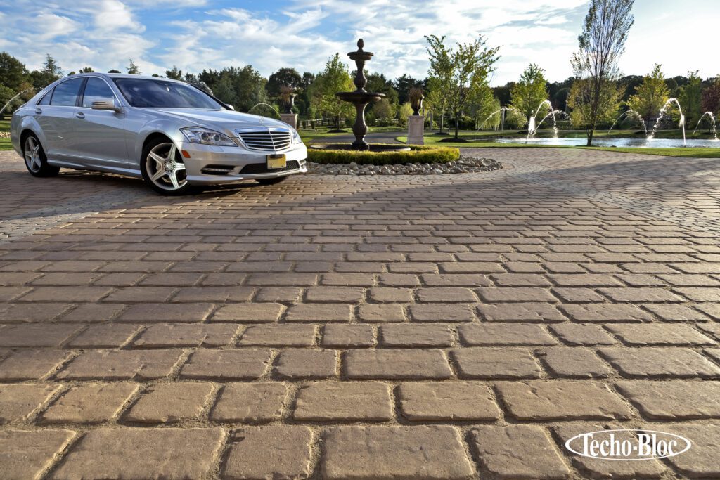 Techo-Bloc Driveway - Astro Masonry, Long Island, NY