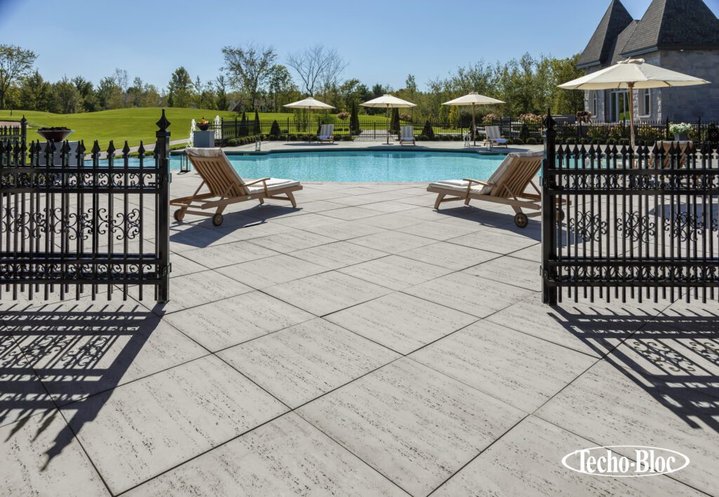 Techo-Bloc Patio, Pool - Astro Masonry, Long Island, NY