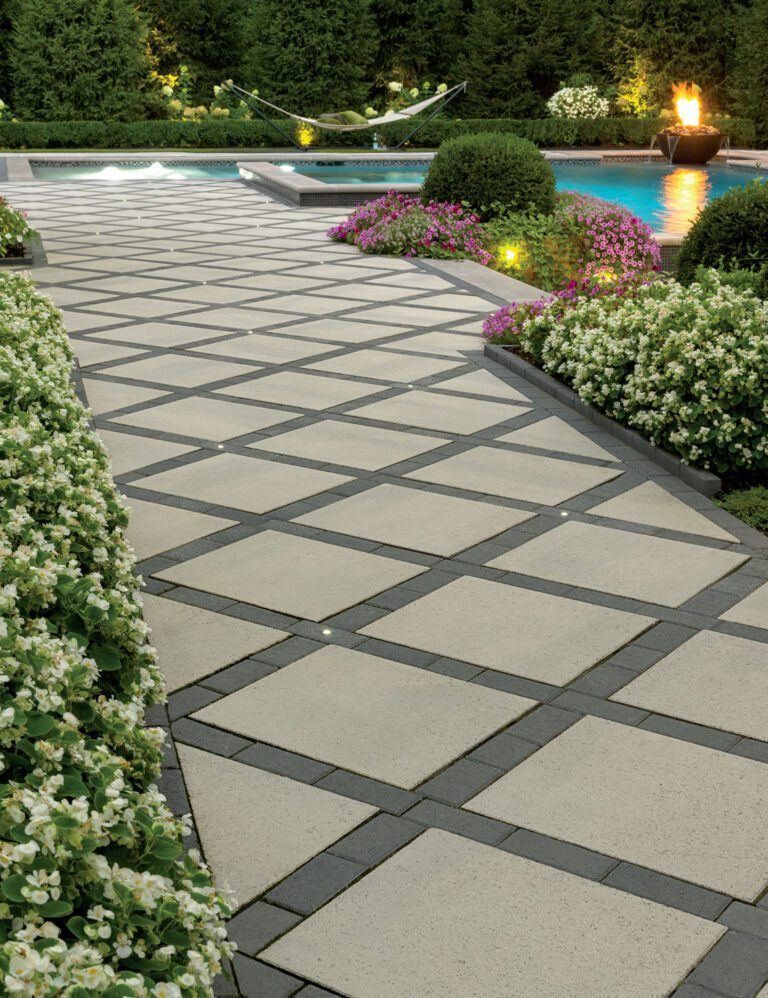 Techo-Bloc Industria & Victorien Walkway - Astro Masonry, Long Island, NY