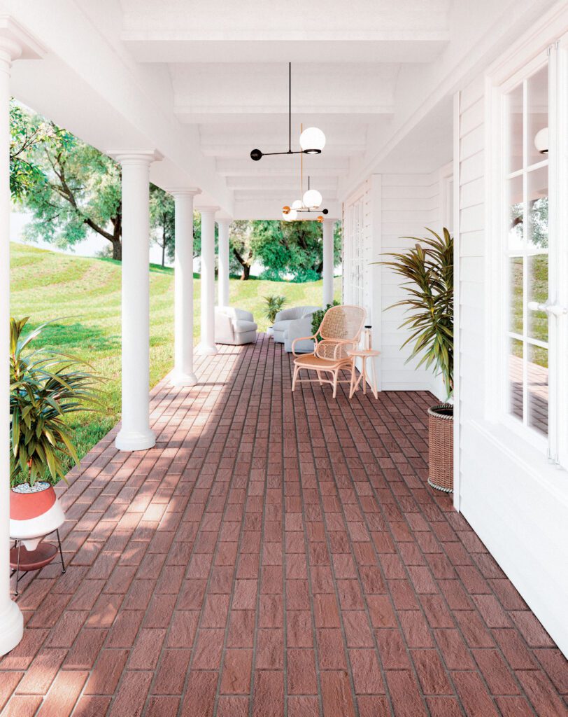 Techo-Bloc Mika Porch - Astro Masonry, Long Island, NY