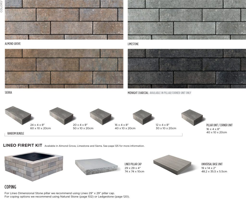 Buy Unilock Lineo Dimensional Wall —Long Island, NY & NYC Delivery ...